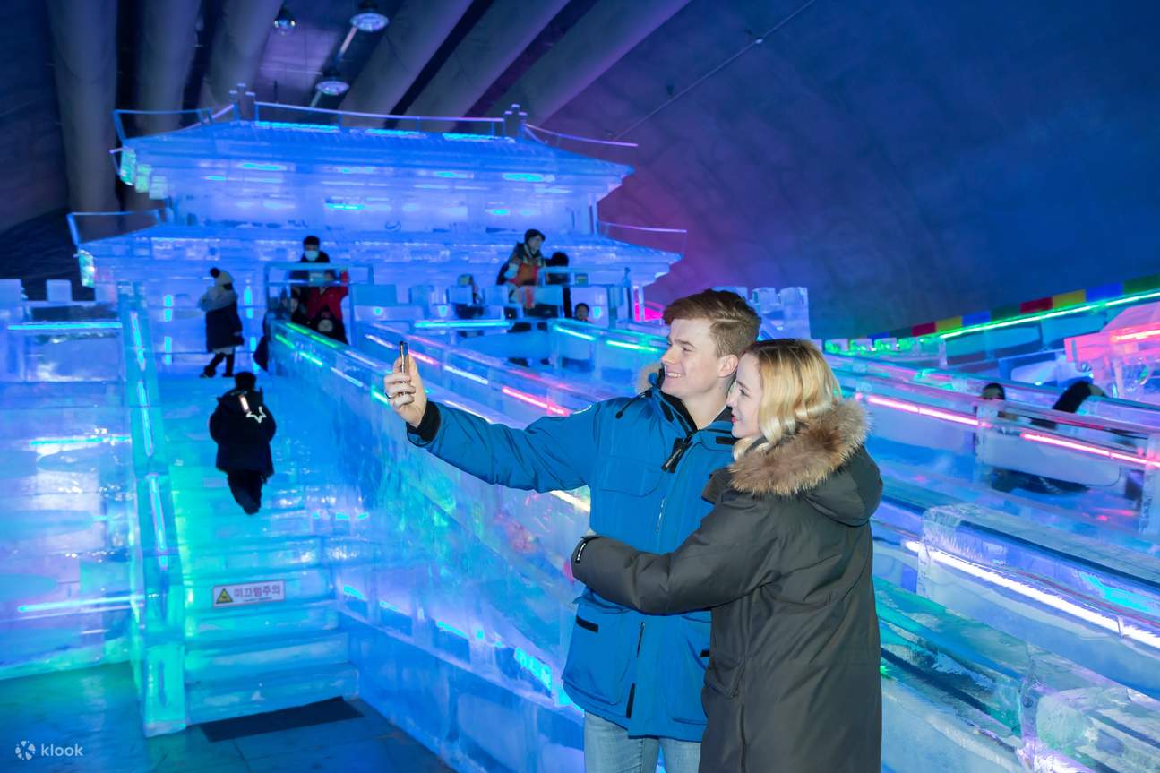 [Klook] Hwacheon Sancheoneo Ice Festival Ice Fishing Day Tour from ...